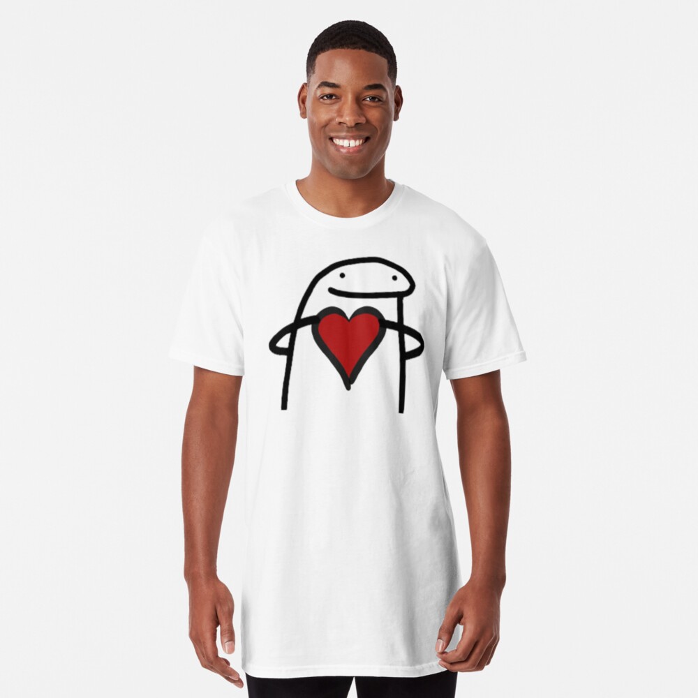 "Flork with heart " Sticker for Sale by Taevionprim | Redbubble