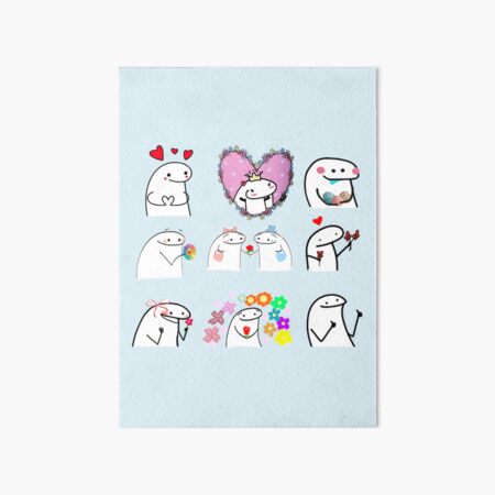 "flork stiker flork flork flork" Art Board Print for Sale by ...