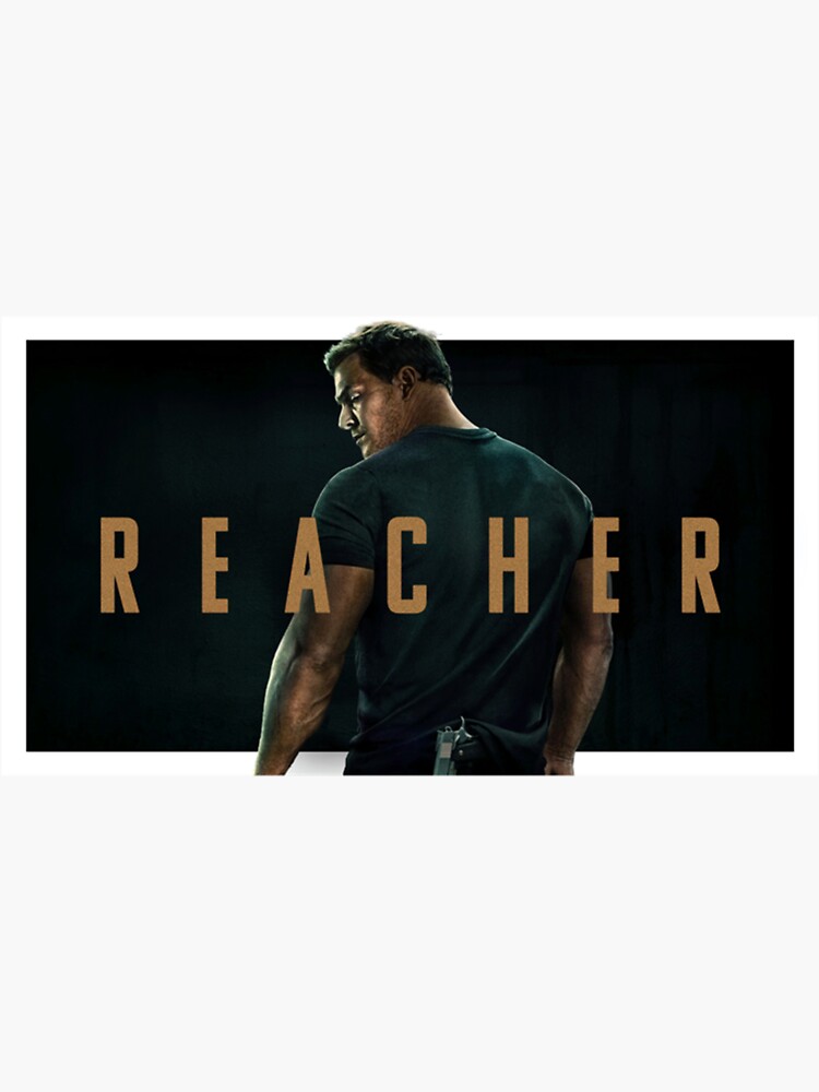 "Reacher" Sticker for Sale by kathrynrobinso | Redbubble