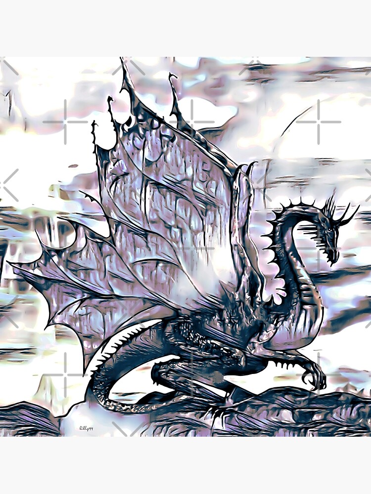 "Dragon rise" Poster for Sale by kiklop99 | Redbubble