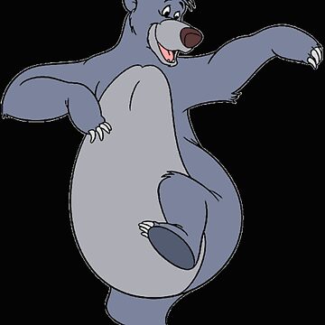 "Baloo" Sticker for Sale by ghostjb | Redbubble