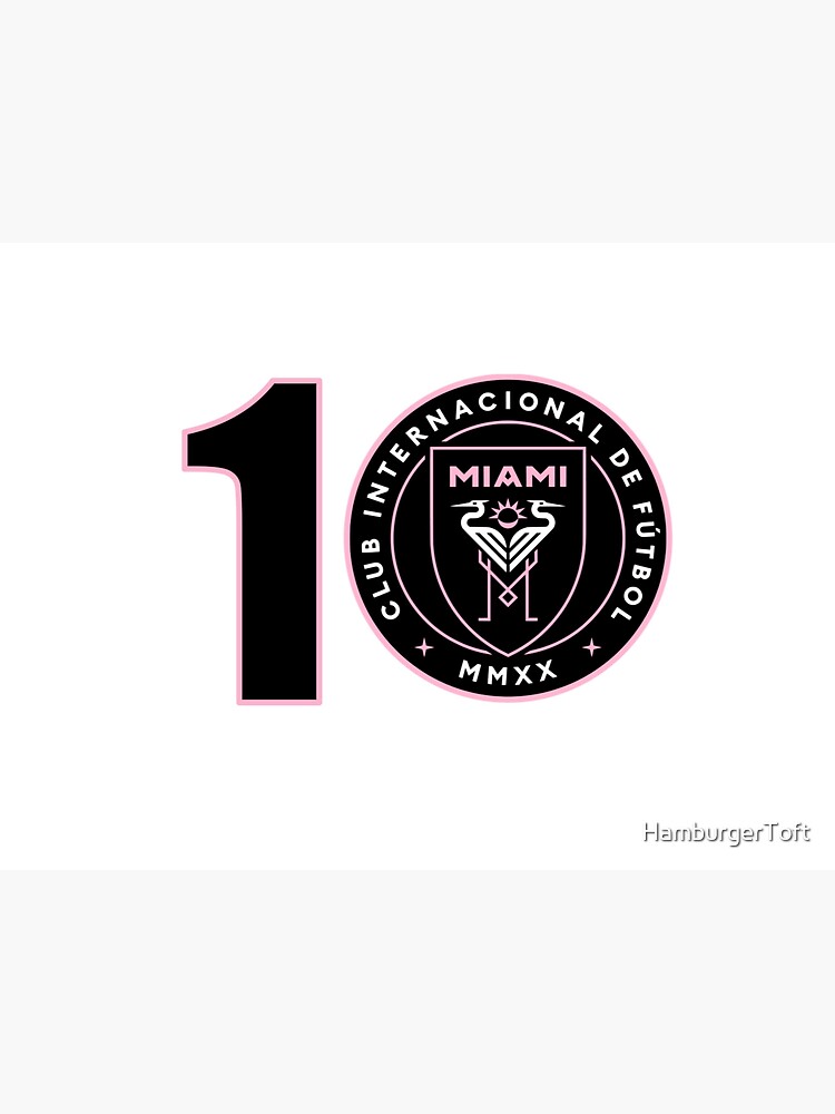 "Inter Miami Messi Logo" Sticker for Sale by HamburgerToft | Redbubble