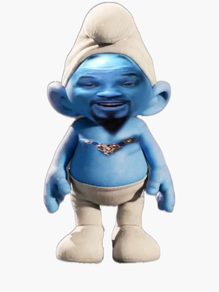 "will smurf" Sticker for Sale by Bi3c21t | Redbubble