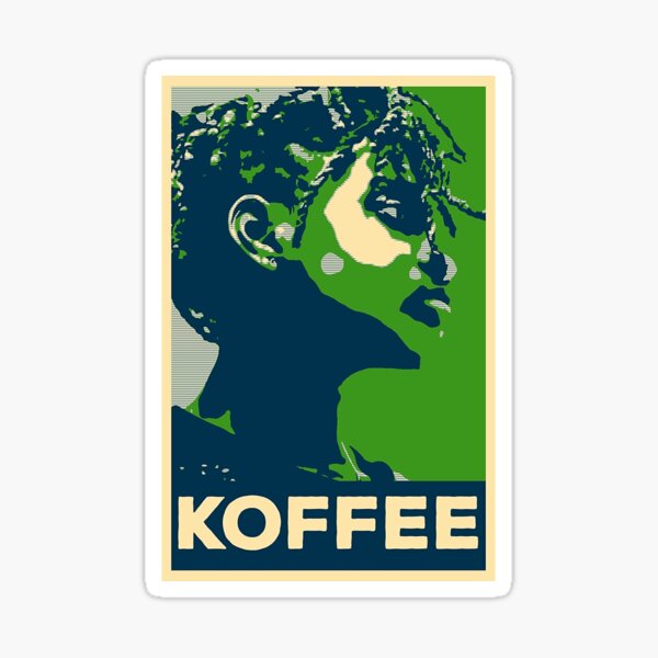 "Jamaica Icons Koffee HOPE Famous Jamaican Singer" Sticker for Sale by ...