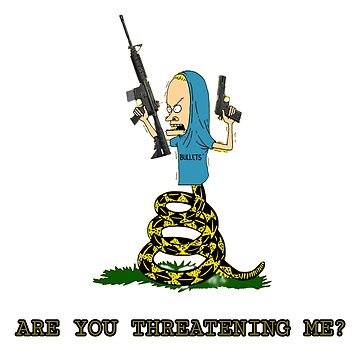 "Cornholio Gadsden" Sticker for Sale by TaxThisFedBoy | Redbubble