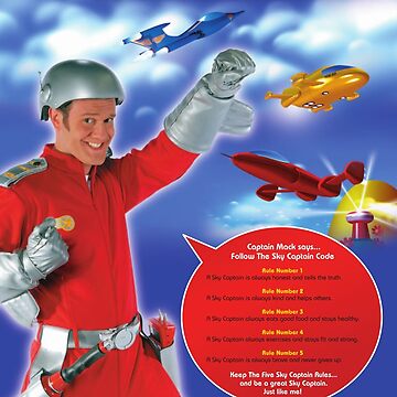 "Sky Captain Code Poster - Captain Mack" Poster for Sale by Captain ...