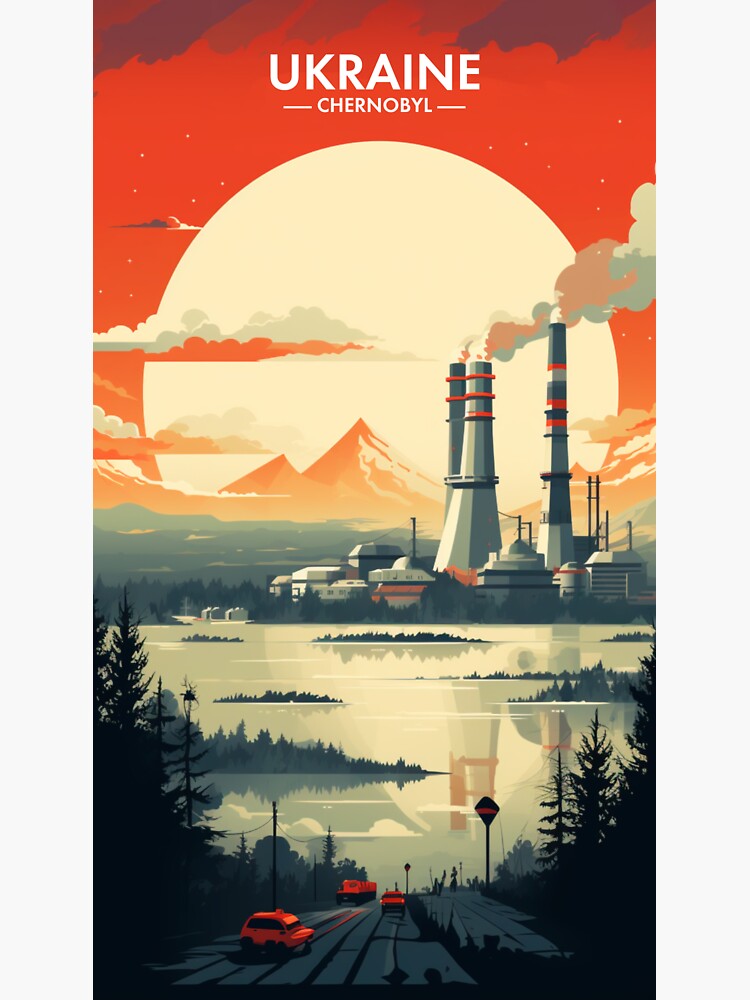 "Chernobyl Ukraine" Sticker for Sale by devath | Redbubble