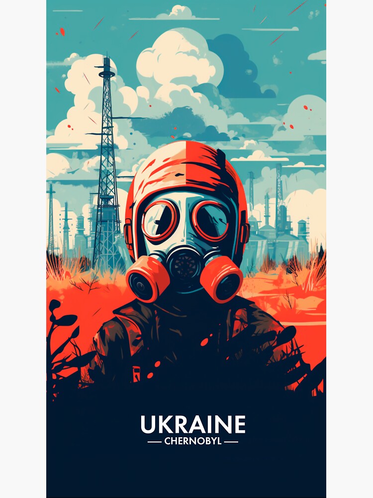 "Chernobyl Ukraine" Sticker for Sale by devath | Redbubble