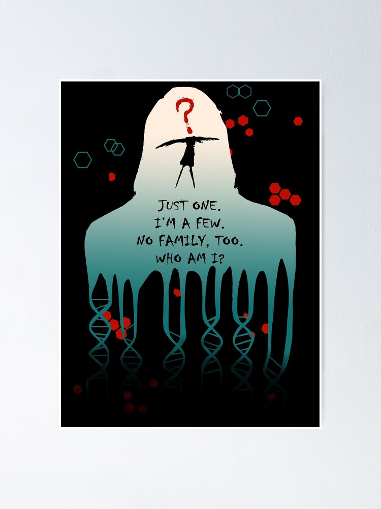 "Who am I?" Poster by Nixilei | Redbubble