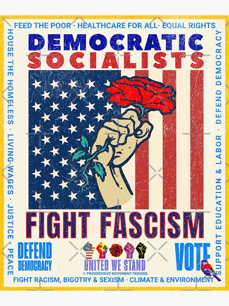 "PMD00958 Progressive Movement Designs patriotic American Democratic ...