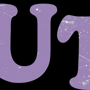 "GUTS purple distressed" Sticker for Sale by sarascoprox | Redbubble