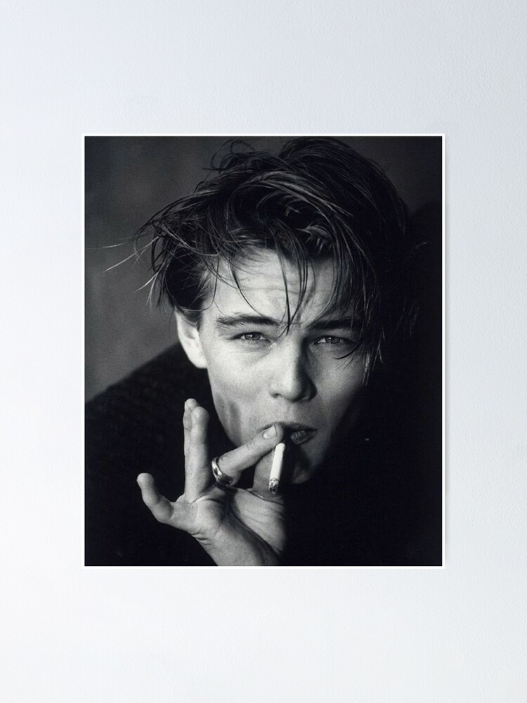 Leonardo Dicaprio Fanart Poster For Sale By Karimaz Redbubble