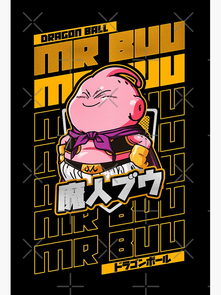"Buu DRAGON BALL || Chibi Emblem Design | OG |" Art Board Print for ...