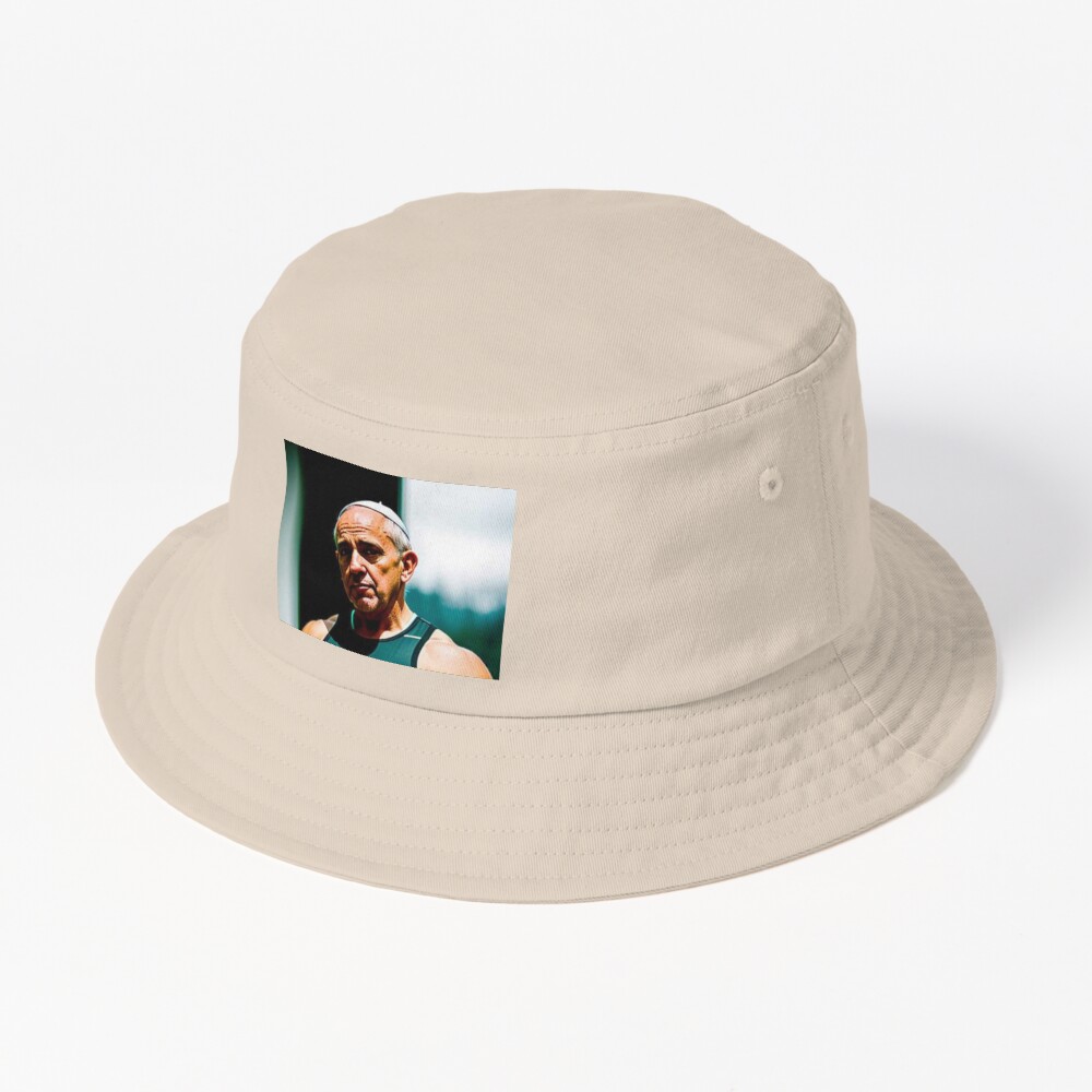 "Buff Pope Francis" Sticker for Sale by CheeseBlueprint | Redbubble