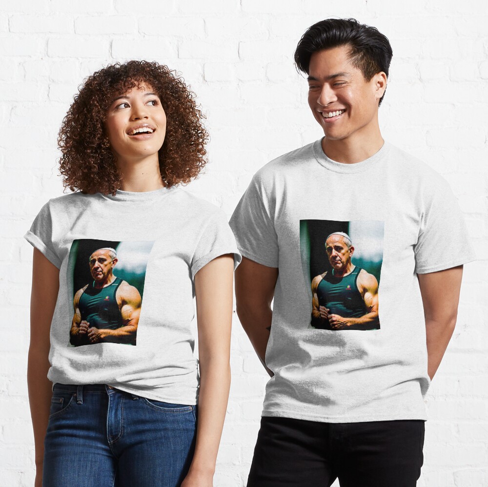 "Buff Pope Francis" Sticker for Sale by CheeseBlueprint | Redbubble