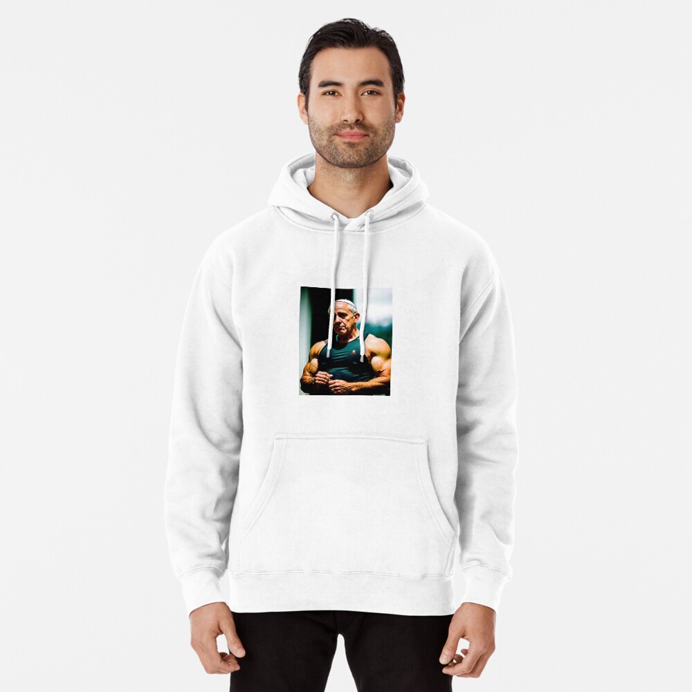 "Buff Pope Francis" Sticker for Sale by CheeseBlueprint | Redbubble