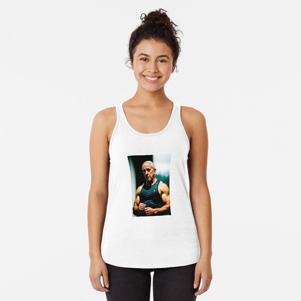 "Buff Pope Francis" Sticker for Sale by CheeseBlueprint | Redbubble