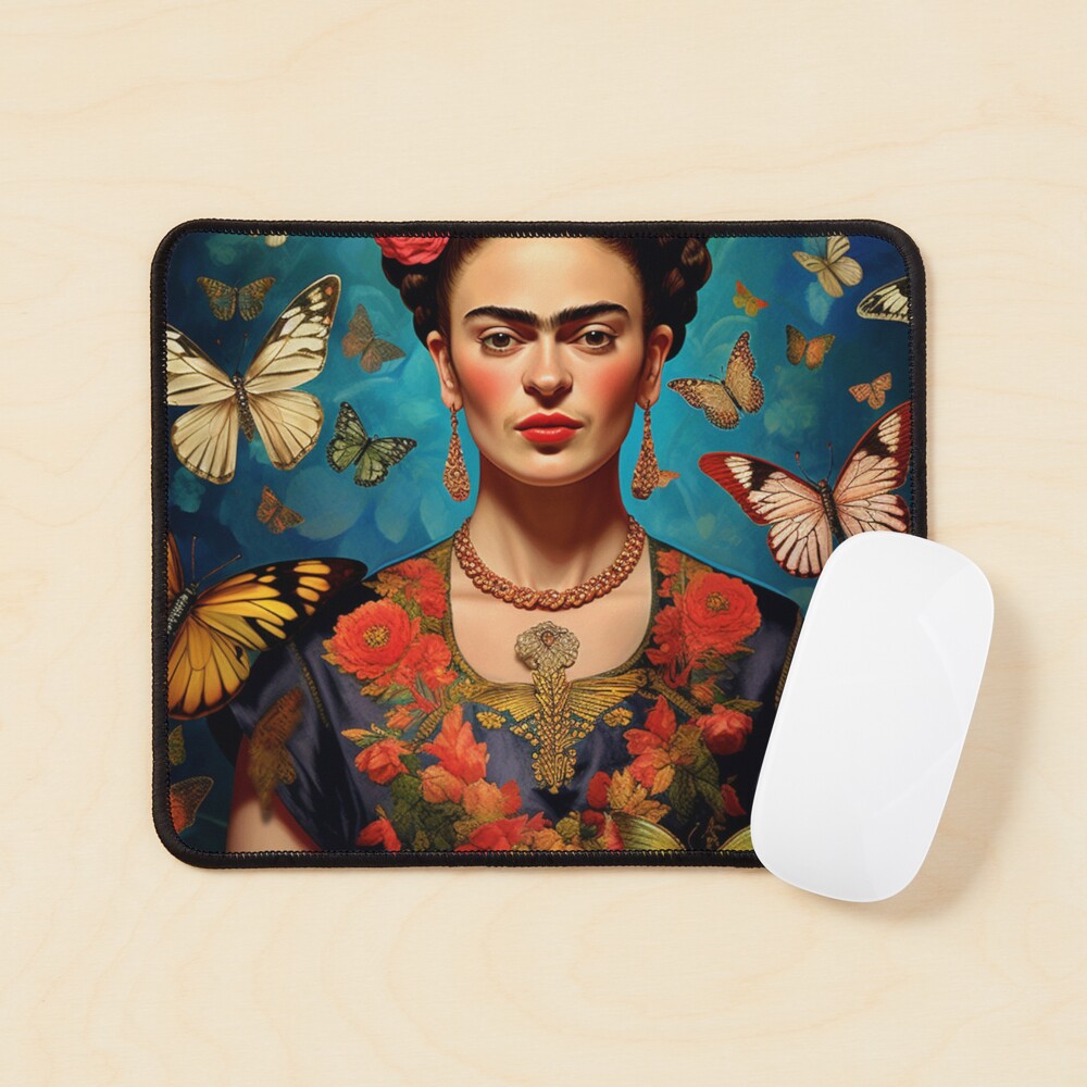 "Frida kahlo butterflies" Art Board Print for Sale by morganheathe ...