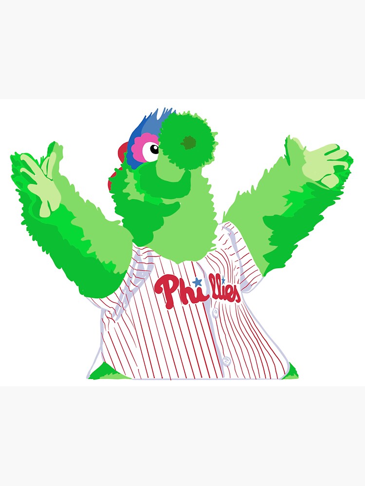 "Philly Phanatic " Sticker for Sale by pjpaints | Redbubble