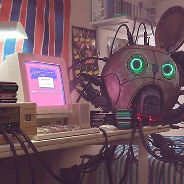 "Hacking The Loop" Poster for Sale by simonstalenhag | Redbubble