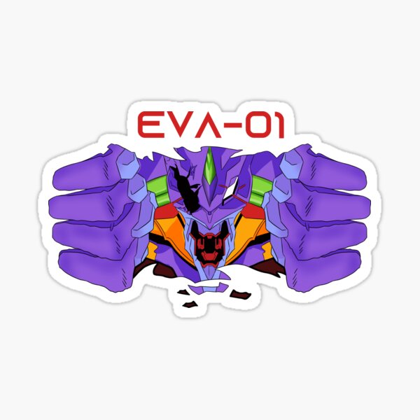 "EVA-01" Sticker for Sale by AronfenixDraw | Redbubble