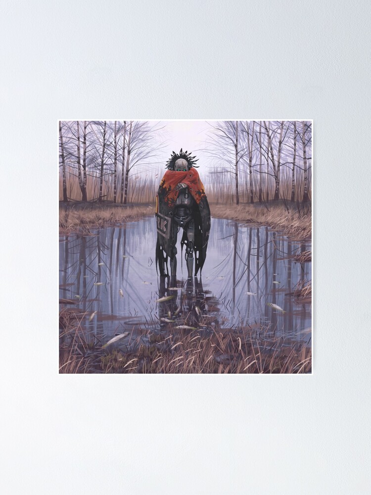 "Vagabonds - Dead Fish" Poster for Sale by simonstalenhag | Redbubble