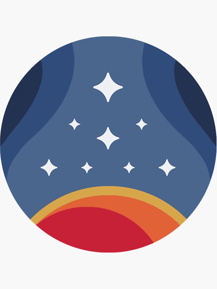 "Constellation Logo" Sticker for Sale by NoahyuCyrus | Redbubble