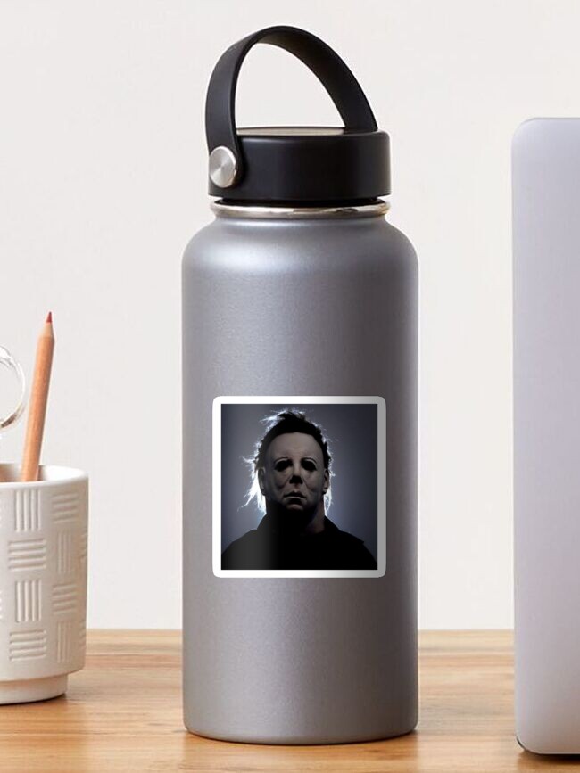"michael myers" Sticker by flaming2style | Redbubble