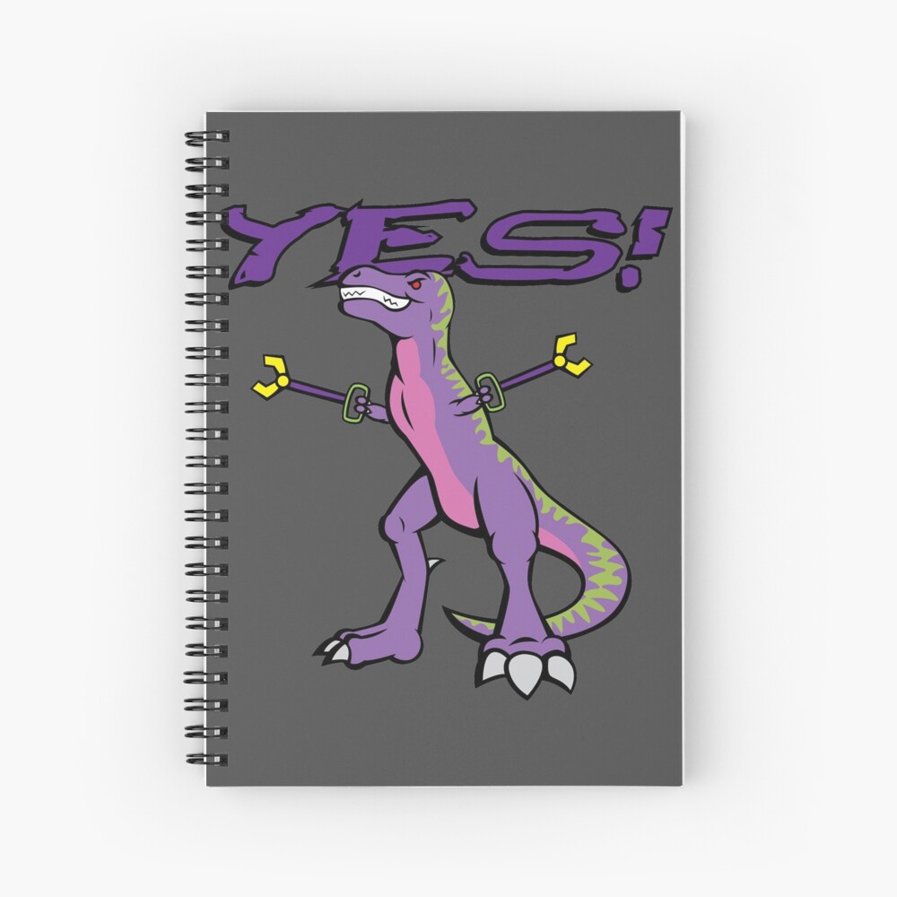 "Beast Wars Megatron YES!" Spiral Notebook for Sale by Rodimus13 ...