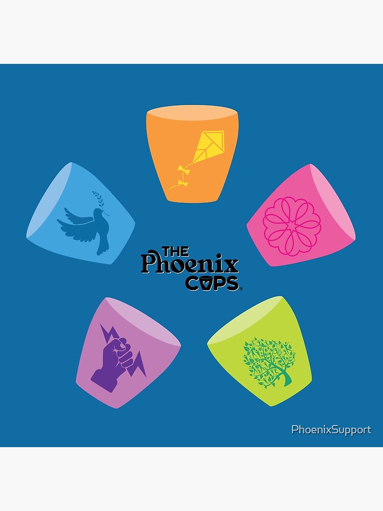 "Phoenix Cups - Circular" Poster for Sale by PhoenixSupport | Redbubble