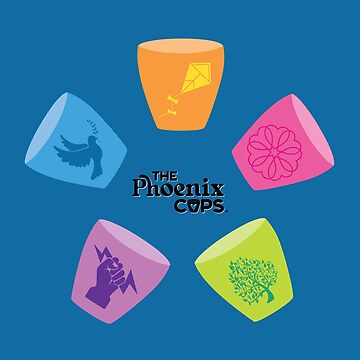 "Phoenix Cups - Circular" Poster for Sale by PhoenixSupport | Redbubble