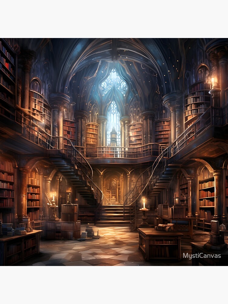 " Enchanted Tomes Avid Bookworms wall art" Poster for Sale by ...