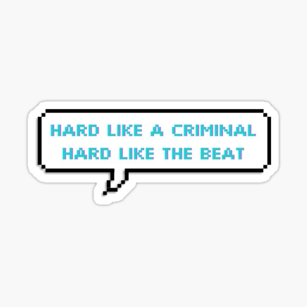 "Hard-Shinee" Sticker by mrnart27 | Redbubble