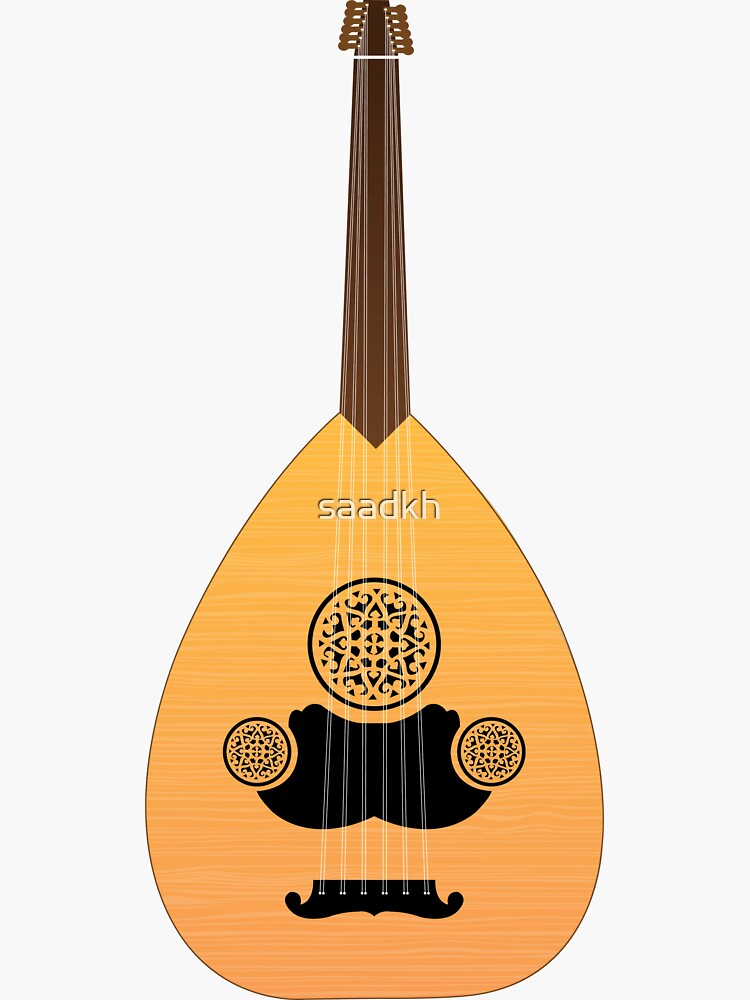 "Cool ARABIC OUD INSTRUMENT Design Gift For Music Lovers Boys Girls and ...