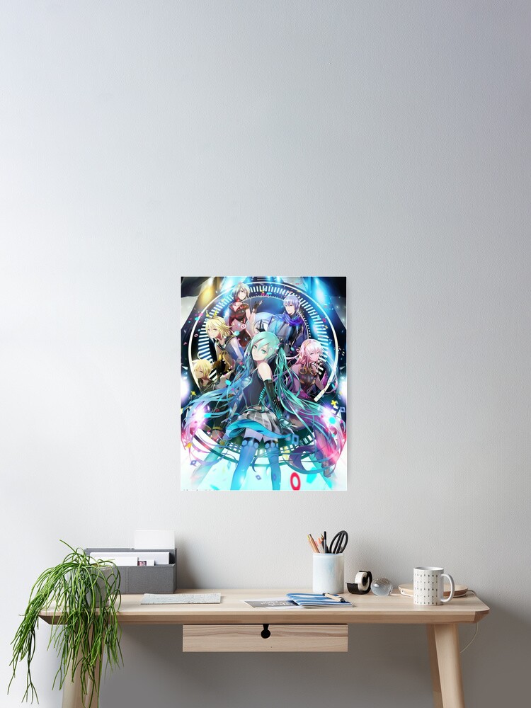 "Vocaloid poster" Poster for Sale by brittanyfowlers | Redbubble