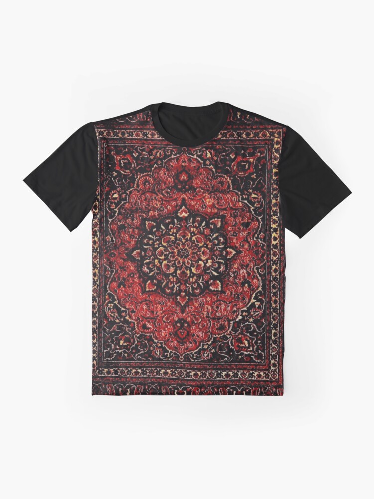 "Persian carpet look in rose " T-shirt for Sale by almawad | Redbubble ...
