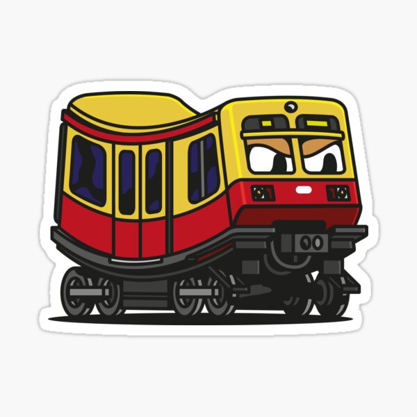 "Berlin S-Bahn" Sticker by Vandals | Redbubble