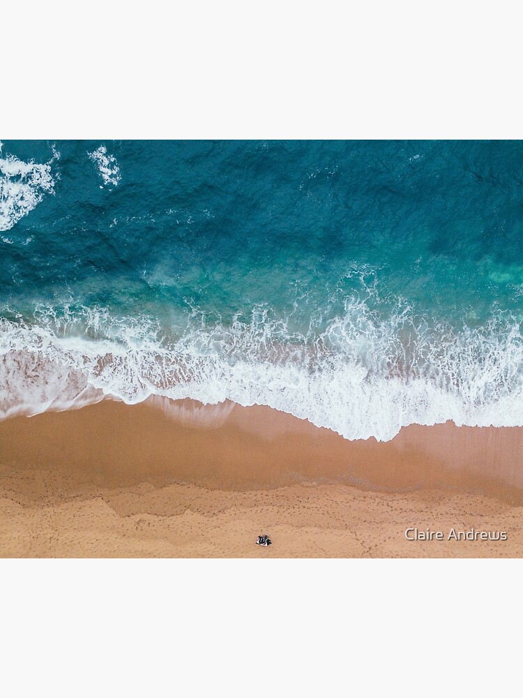 "Where the Ocean Meets the Sand" Poster for Sale by Claireandrewss ...