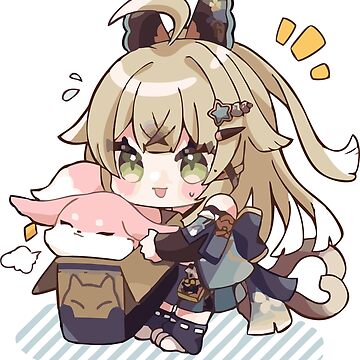 "Kirara Dendro Genshin Impact" Sticker for Sale by Isilver-me | Redbubble