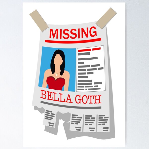 "The Sims 4 - Bella Goth Missing" Poster for Sale by JaxTV | Redbubble
