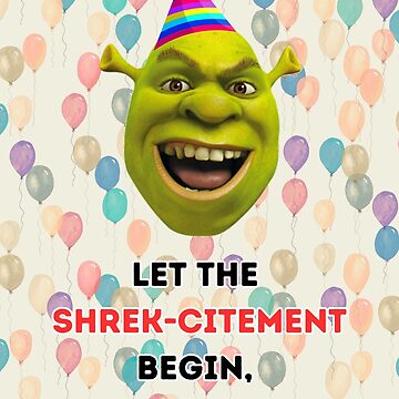 "Shrek Birthday, Happy Birthday, Ogre, Willow Days" Sticker for Sale by ...