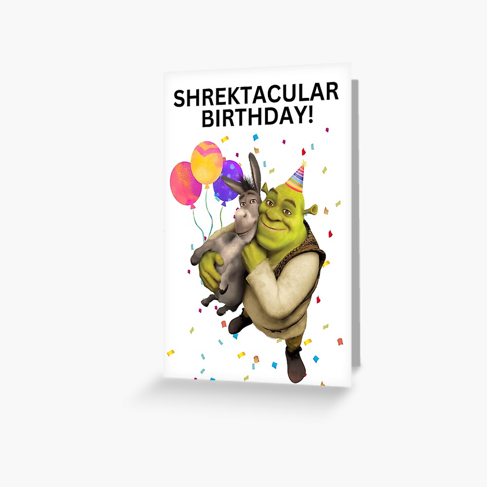 "Shrek Birthday, Happy Birthday, Shrek, Willow Days" Sticker for Sale ...