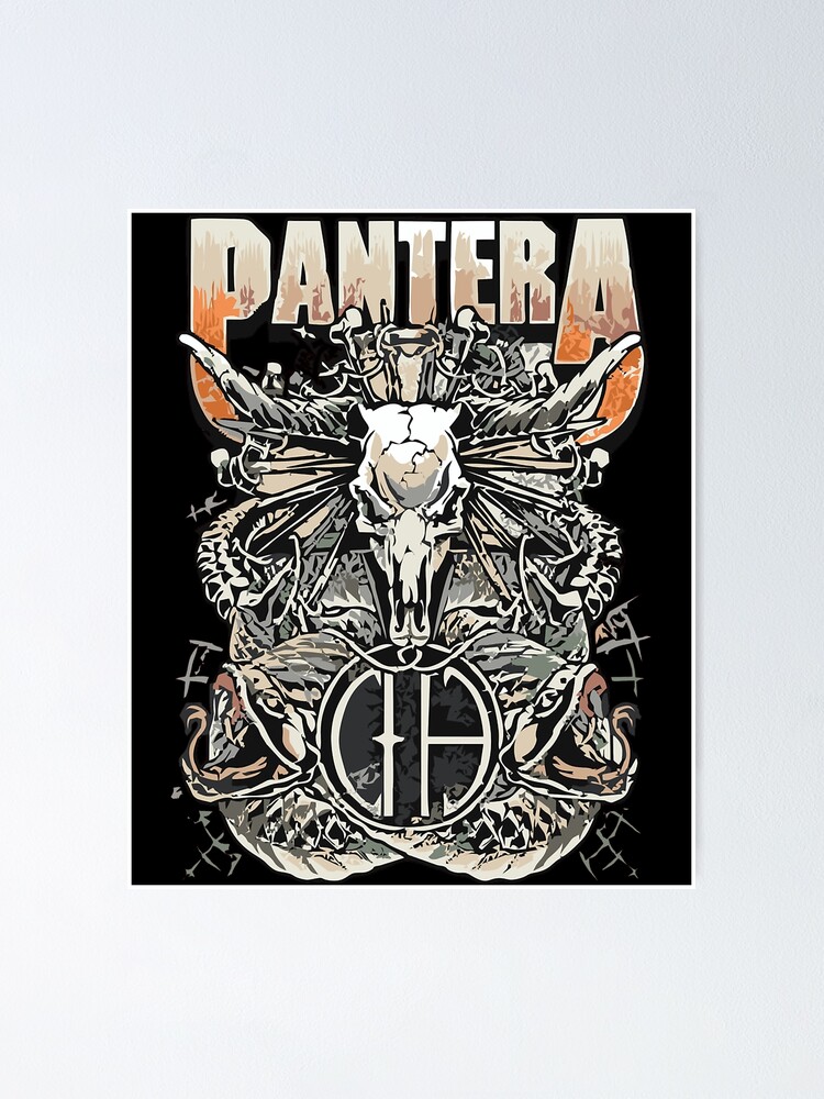 "rock band pantera" Poster for Sale by CarolDLynn | Redbubble