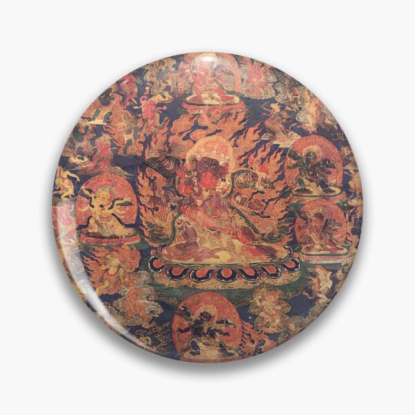 "Mandala 167 Peaceful Wrathful Deities of the Bardo" Pin for Sale by ...