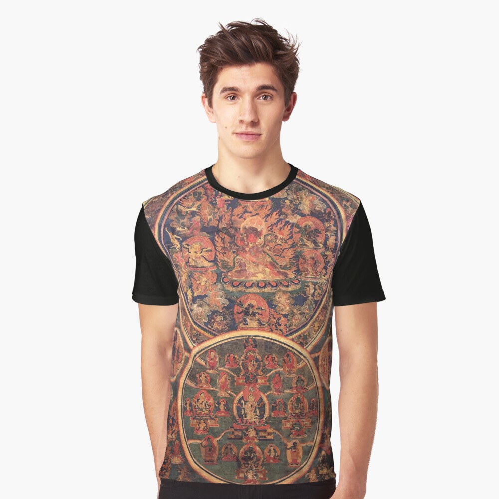 "Mandala 167 Peaceful Wrathful Deities of the Bardo" Poster for Sale by ...