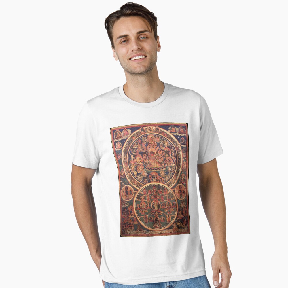 "Mandala 167 Peaceful Wrathful Deities of the Bardo" Pin for Sale by ...