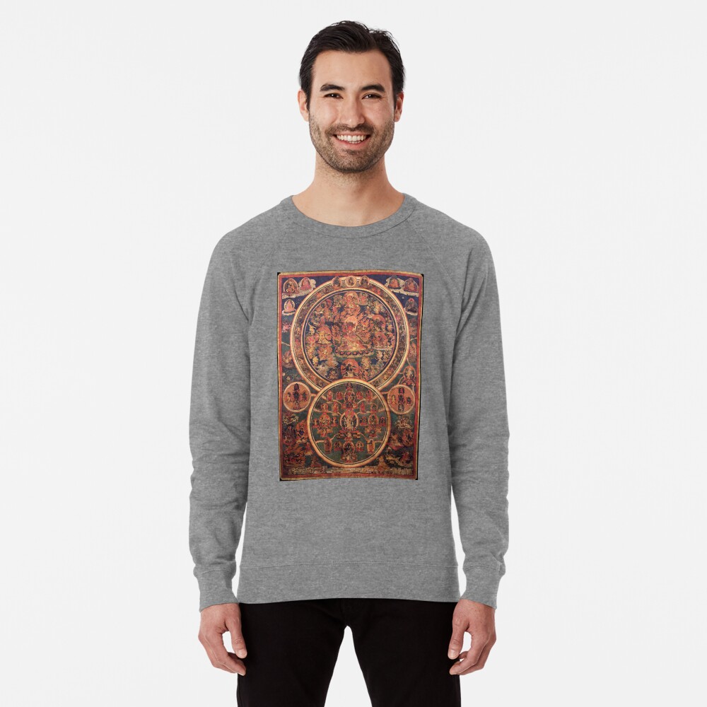 "Mandala 167 Peaceful Wrathful Deities of the Bardo" Poster for Sale by ...