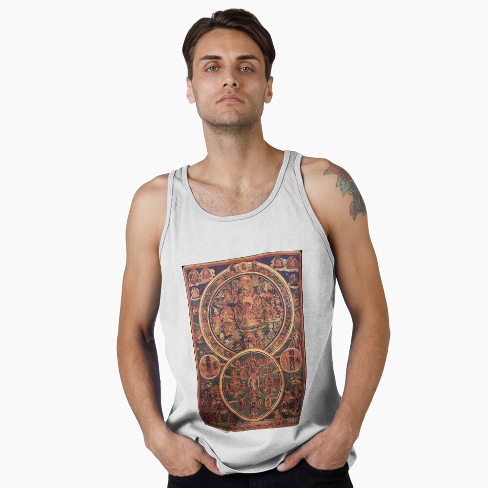 "Mandala 167 Peaceful Wrathful Deities of the Bardo" Pin for Sale by ...