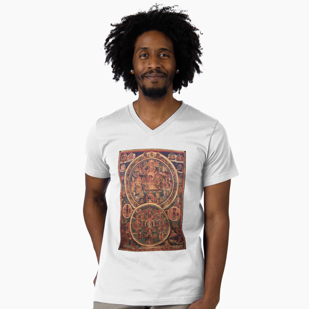 "Mandala 167 Peaceful Wrathful Deities of the Bardo" Pin for Sale by ...