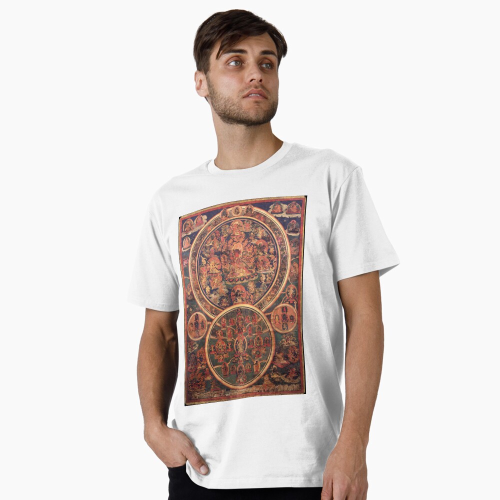 "Mandala 167 Peaceful Wrathful Deities of the Bardo" Pin for Sale by ...